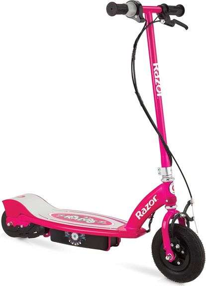 Razor Power Core E100 Electric Scooter, Daisy Pink | Open Box | (See ...