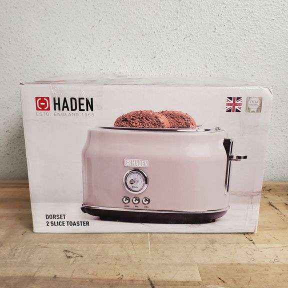 Haden 2 Slice Toaster | Open Box | (See Condition Notes) - Rio Grande Trade