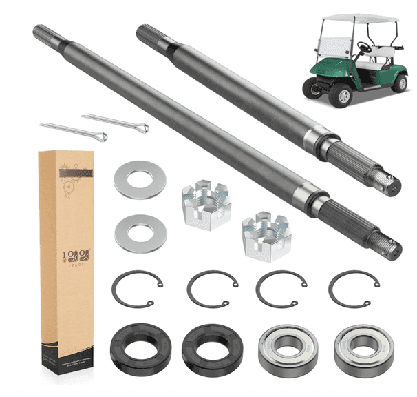 10L0L Golf Cart EZGO Rear Axle Shaft with Bearing Seal Kit | Open Box ...