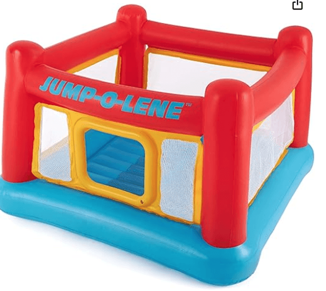 Intex Inflatable Jump-O-Lene Trampoline Bounce House | Open Box | (See ...