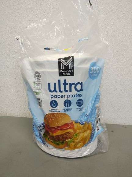 Member's Mark Paper Plate Bundle: 2 Packages 9" Plates And 1 Package 10 ...