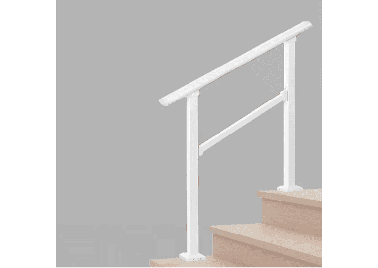 Metty Metal 3-Step Handrail Kit White | Open Box | (See Condition Notes ...