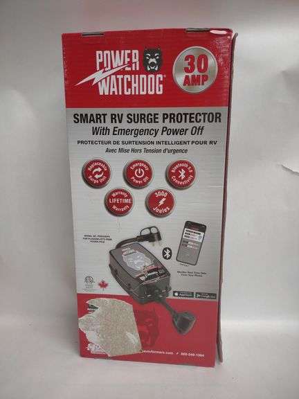 30 Amp Hughes Autoformer Power Watchdog Surge Protector | Damaged ...
