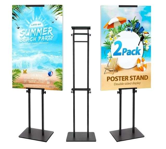 2 Pack Poster Stand Display | Open Box | (See Condition Notes) - Rio ...