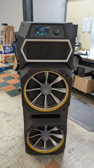 Monster GI30 High-Power Bluetooth Speaker | Open Box | (See Condition ...