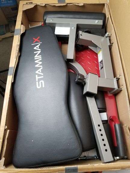 Stamina X 4-in-1 Fitness Bench | Open Box | (See Condition Notes) - Rio ...