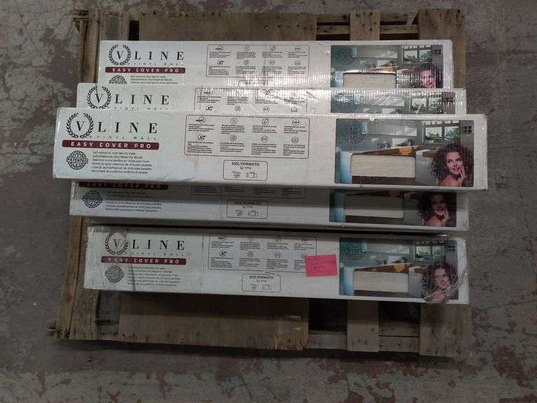 VLINE Self-Adhesive Vinyl Tiles for Walls Set | Open Box - Rio Grande Trade