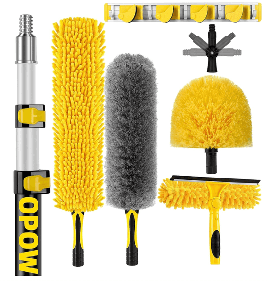 Opow - 25 Foot High Ceiling Duster Kits with 5-18ft Extension Pole ...