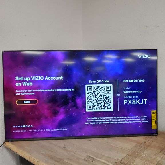 Limited Edition Vizio 50" Quantum 4K QLED Smart TV | Open Box | (See ...