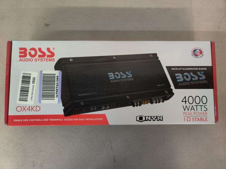 Boss Audio Systems OX4KD 4000 WATTS Monoblock Power Amplifier | Open ...
