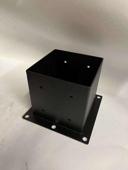 LARIFULL Post Bases for Wet Concrete, 6" x 6", 8ct | Open Box | (See ...