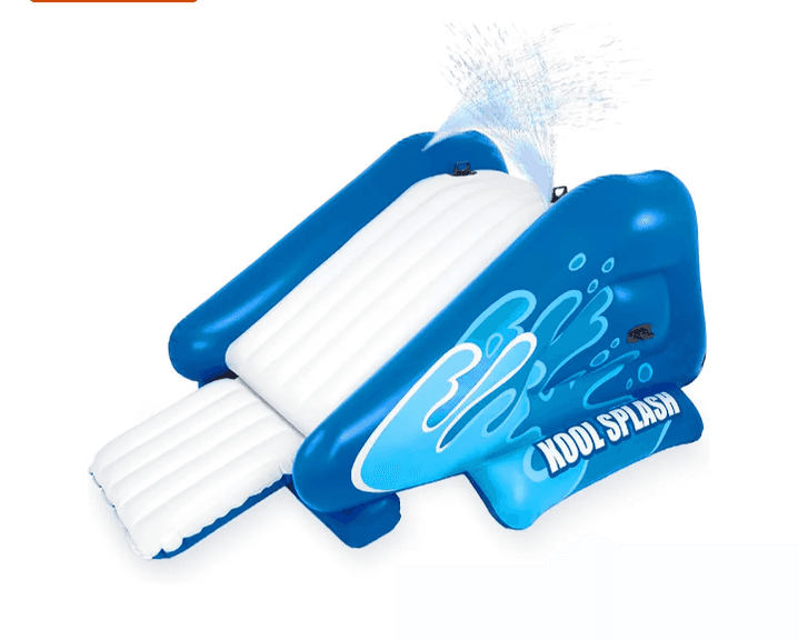 Intex Kool Splash Inflatable Water Slide Blue | Open Box | (See ...