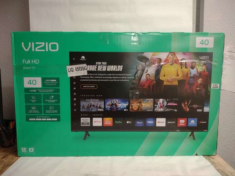 Vizio Full HD Smart Tv 40" VFD40 | Open Box | (See Condition Notes ...