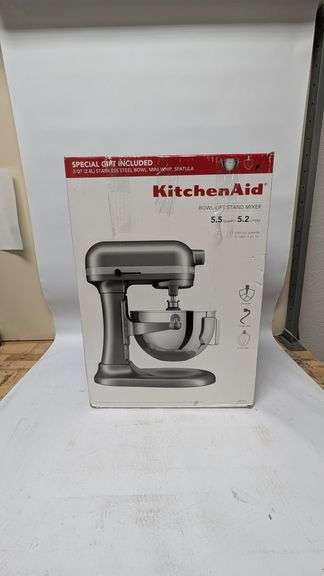 KitchenAid 5.5 Quart Bowl-Lift Stand Mixer | Open Box | (See Condition ...