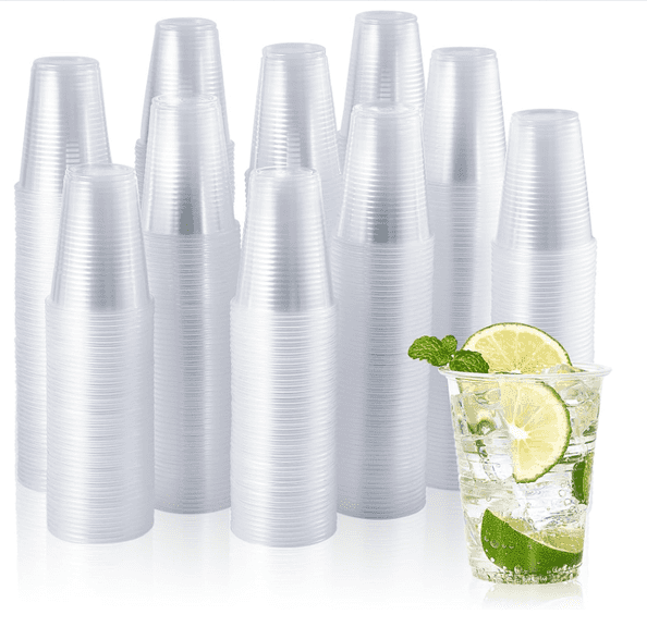 Vplus 2000 Pack 9OZ Drinking Clear Plastic Cups | Open Box | (See ...