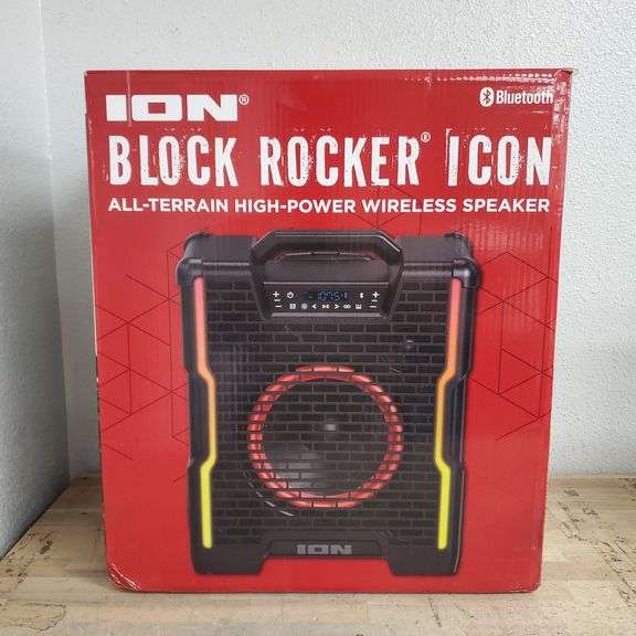 ION Block Rocker Icon All-Terrain Wireless Speaker | Open Box | (See ...