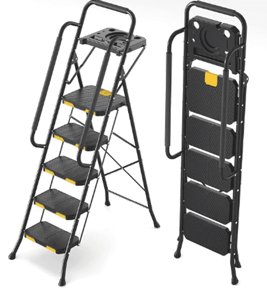 KINGRACK 5 Step Ladder | Open Box | (See Condition Notes) - Rio Grande ...