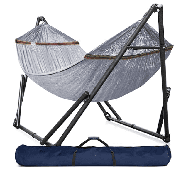 Tranquillo Double Hammock With Stand | Open Box | (See Condition Notes ...
