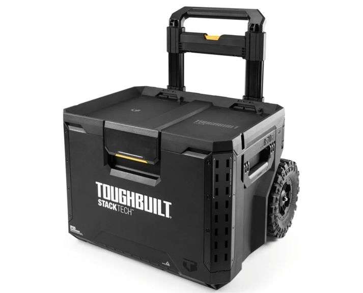 ToughBuilt Startech Stackable Rolling Tool Box Set of 2 | Open Box ...