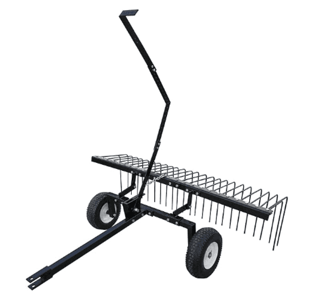 Yard Tuff Tow Behind Lawn Sweeper 60-inch Rake | Open Box | (See ...
