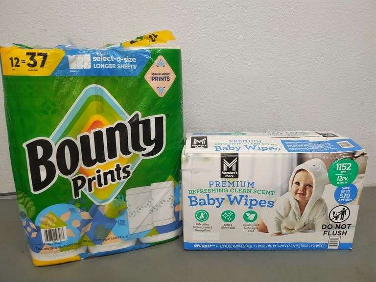 Bundle-Member's Mark PREMIUM REFRESHING CLEAN SCENT Baby Wipes, 12PK ...