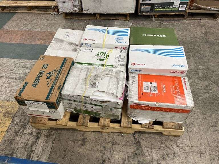 Pallet of Copy Paper | Open Box | (See Condition Notes) - Rio Grande Trade