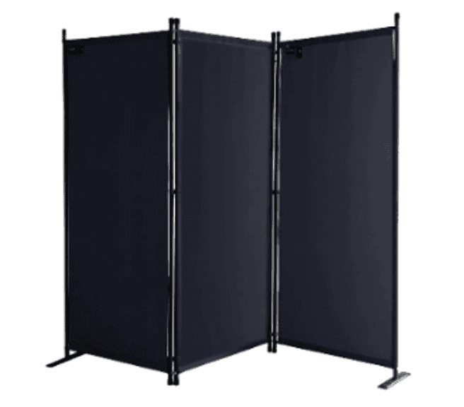 Room Divider 3 Panel Folding Privacy Screen | Open Box - Rio Grande Trade