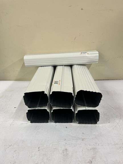 AMERIMAX Aluminum Downspout Extensions, 7ct, 2" x 3" x 15" ea. | Open ...