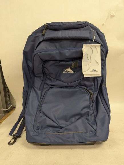 HIGH SIERRA Back Pack/Carryon With Wheels | Open Box - Rio Grande Trade