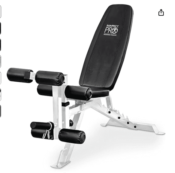Marcy Adjustable Weight Bench w/Dual Leg Developer | Open Box | (See ...