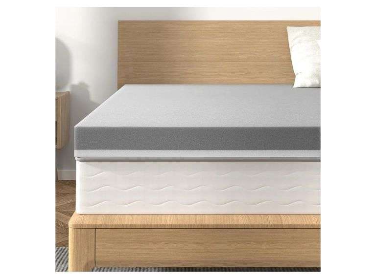 BedStory 2 In. Mattress Topper Queen | Open Box | (See Condition Notes ...
