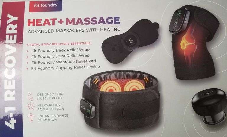 Fit.Foundry Heat + Massage Kit | Open Box | (See Condition Notes) - Rio ...