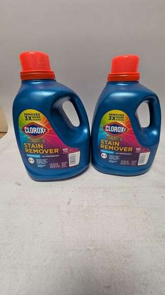 Clorox 2 for Colors Max Performance Stain Remover, 112.8 fl. oz. Set of ...