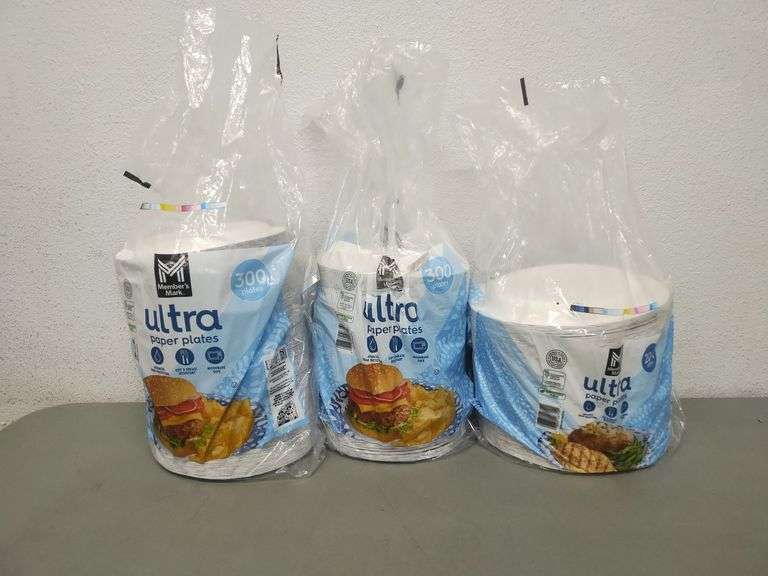 Member's Mark Paper Plate Bundle: 2 Packages 9" Plates And 1 Package 10 ...