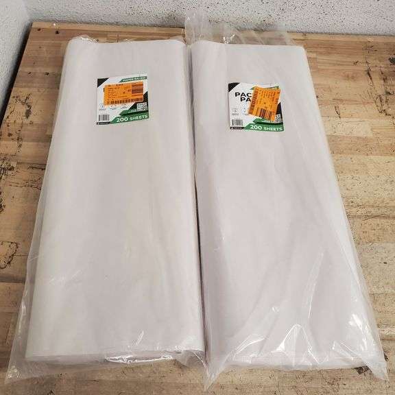 24 in. x 24 in. 100% Recycled Packing Paper (400-Sheets) | Like New ...