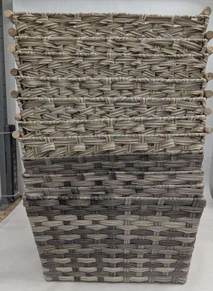 Woven Basket Bundle - 11 Count | Open Box | (See Condition Notes) - Rio ...