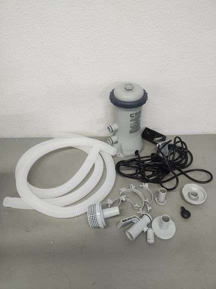 Intex C530 Krystal Clear Cartridge Filter Pool Pump | Open Box | (See ...