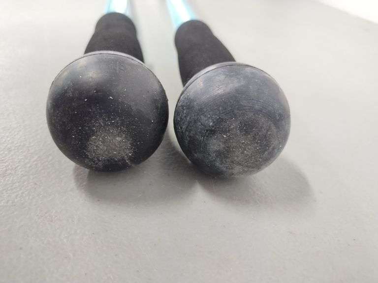 Jetti Weighted Walking Sticks (1.2Lbs Each) | Open Box | (See Condition ...