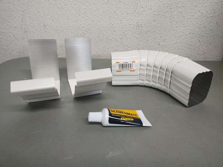 AMERIMAX HOME PRODUCTS 5" Gutter Seamers, 25pks of 2, & 3" Aluminum ...