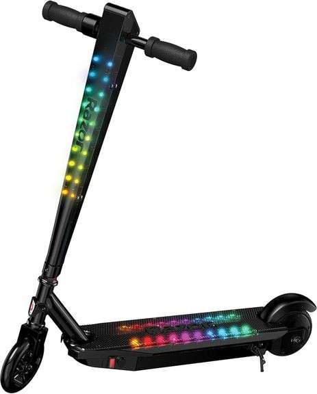 Razor Sonic Glow Electric Scooter w/LED Lights & Bluetooth Speaker ...