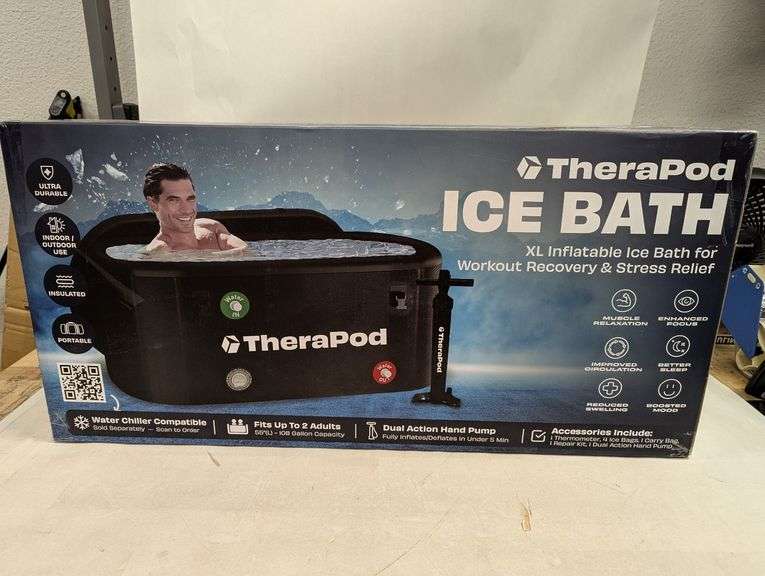 TheraPod Inflatable Ice Bath XL | Like New | (See Condition Notes ...