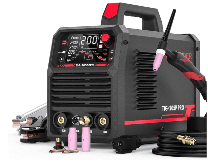 YESWELDER TIG Welder With Pulse 205Amp TIG-205P | Open Box | (See ...