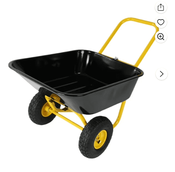 Elevon Black Wheelbarrow | Like New - Rio Grande Trade