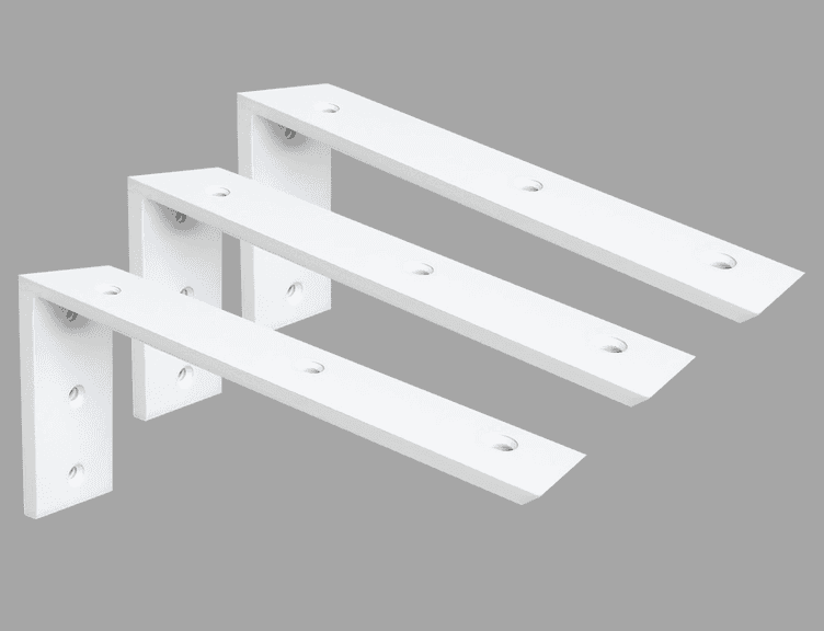 WALWE Countertop Support Brackets, 3pk, 18" | Open Box | (See Condition ...