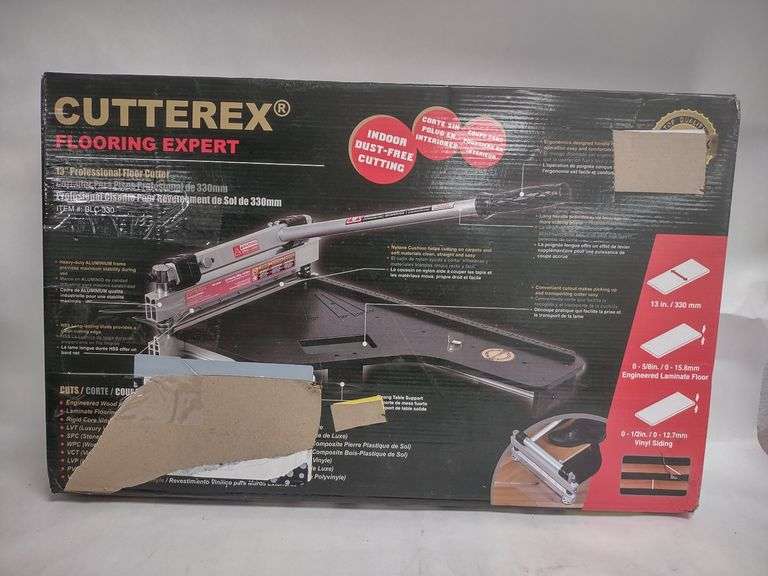 Cutterex 13" Professional Floor Cutter. | Open Box | (See Condition ...