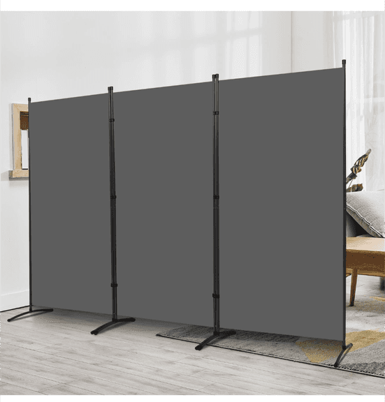 Indoor Room Divider Grey, Black | Like New - Rio Grande Trade