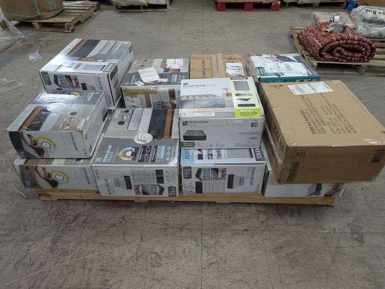 Pallet Of Miscellaneous Inflatable Beds | Open Box - Rio Grande Trade