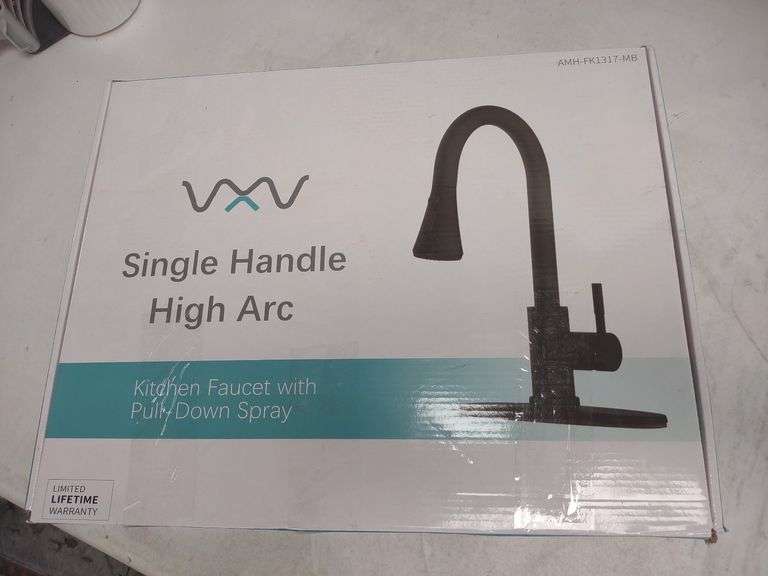VXV Kitchen Faucets, Matte Black | Open Box | (See Condition Notes ...