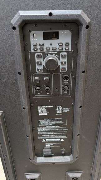 Monster GI30 High-Power Bluetooth Speaker | Open Box | (See Condition ...