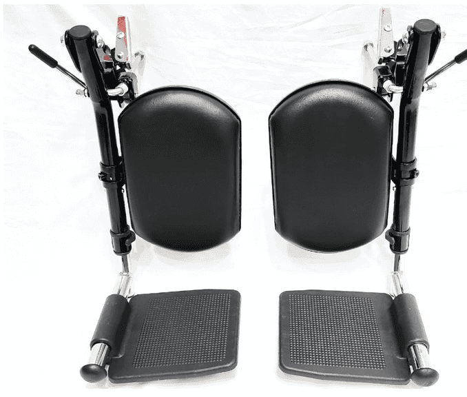 Elevating Leg Rests with Padded Calf Pad, Universal Replacement (1 Pair ...